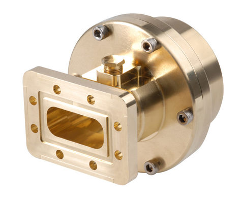 Fixed Tuned Brass Elliptical Waveguide Connector Long Service Life